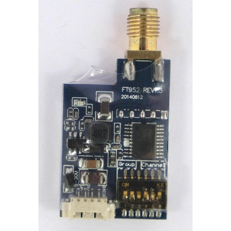 1 Set Mini Sender 5,8Ghz 25mW 22Kanäle FPV Band: A B D SMA-Buchse ohne ...